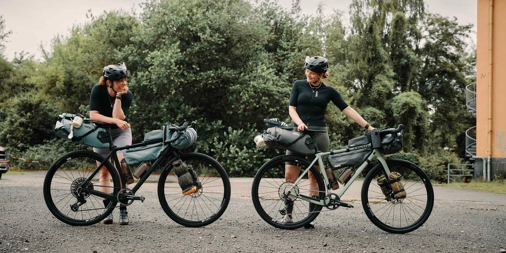 EVOC BIKE PACKING - Saddle, frame & handlebar bags for cycling adventure